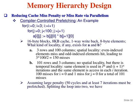 PPT Memory Hierarchy Design PowerPoint Presentation Free Download ID