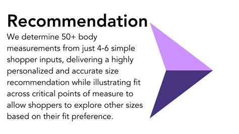 fit and sizing technology bold metrics