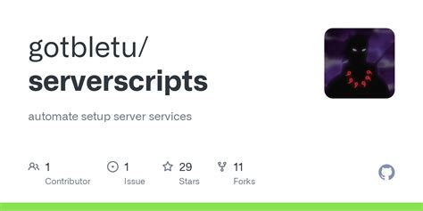 github gotbletu serverscripts automate setup server services