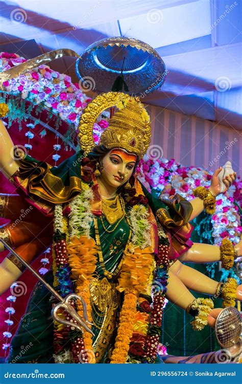 A Beautiful Idol Of Maa Durga Stock Photo Image Of Asia Goddess