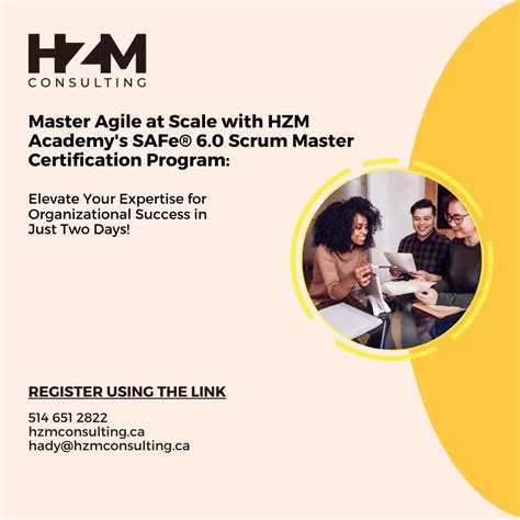 Hzm Consulting On Linkedin Hzmconsulting Scaledagile Scrummaster Safepopm Productowner…