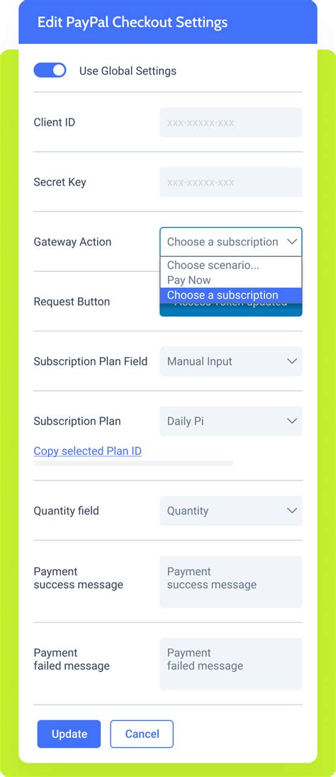 PayPal Recurring Payments JetFormBuilder Pro Addon Crocoblock