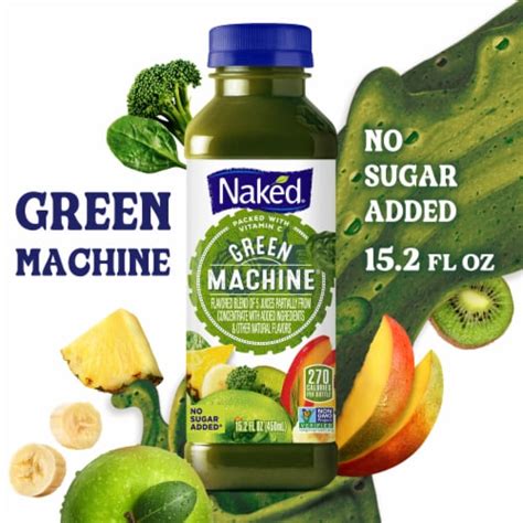 Naked Juice Green Machine Flavored 100 Juice Smoothie Blend 15 2 Fl