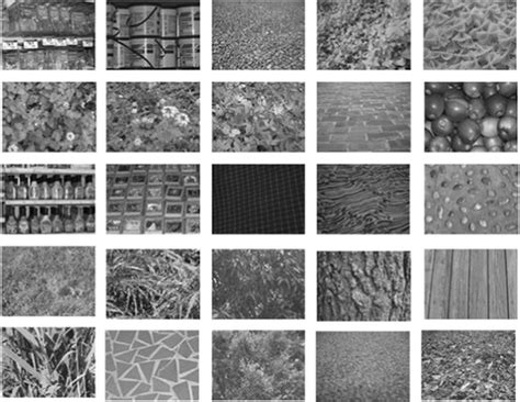 Samples Of Texture Images From The Umd Database Download Scientific