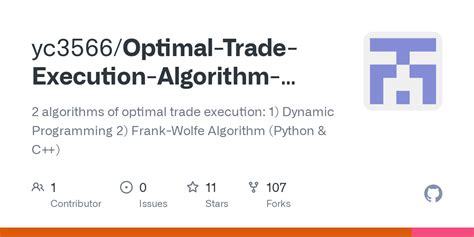 Github Yc3566optimal Trade Execution Algorithm Market Impact Model