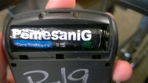 My High Quality PemesaniG Battery In My Electornic Calculator R