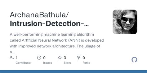 Intrusion Detection System For Internet Of Things Neural Network Py At Main ArchanaBathula