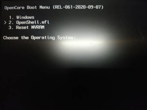 No Option To Boot MacOS Installer R Hackintosh