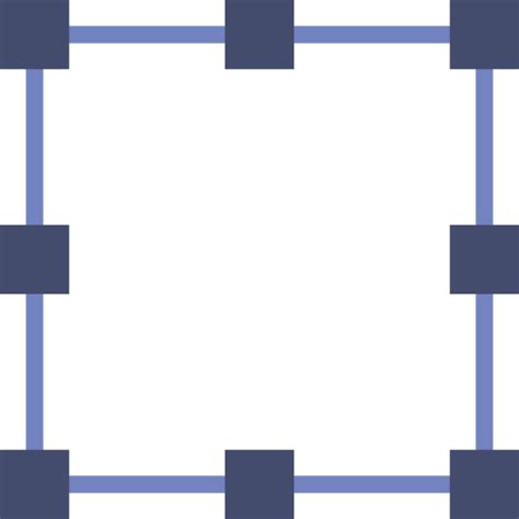 Bounding Box Basic Miscellany Flat Icon