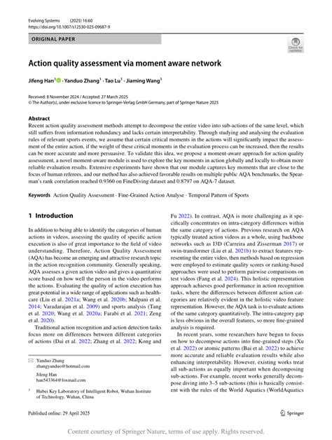 Action Quality Assessment Via Moment Aware Network