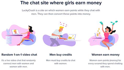 LuckyCrush Video Chat Randomly Pairs Opposite Sex Partners Lets Women Earn Money By Chatting