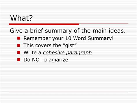 Ppt 10 Word Summary Powerpoint Presentation Free Download Id 3770420