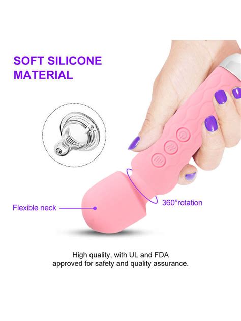 1pc Personal Body Vibrator G Spot Anal Stimulation Waterproof Handheld Sex Toy With 20
