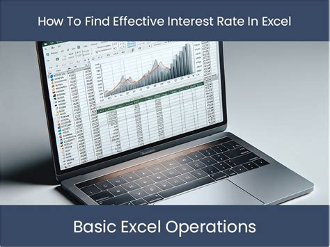 Excel Tutorial How To Find Effective Interest Rate In Excel