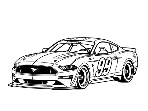 Free Printable Car Coloring Pages For All Ages