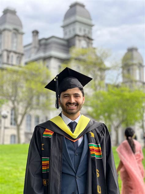 Aryan Kakade On Linkedin Syracusegrad Betterlatethannever Grateful