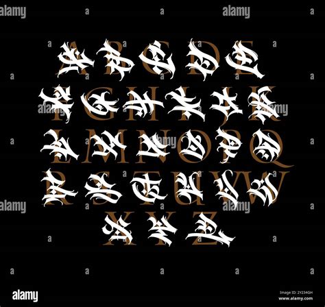 Graffiti Style Alphabet Vector Graffiti Letters Tags And Classic