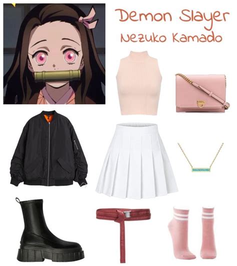 Demon Slayer Style Nezuko Kamado Anime Inspired Look In
