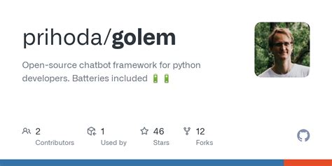Github Prihoda Golem Open Source Chatbot Framework For Python Developers Batteries Included