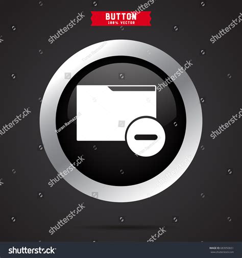 Exit Folder Icon Stock Vector Royalty Free 683950651 Shutterstock