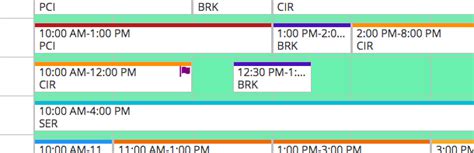 Schedule Views Minimum Row Height And Cell Padding