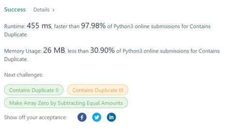 Leetcode 217 Contains Duplicate Solution And Explanation Zyrastory Code And Food Research Center