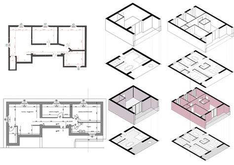 redraw reliefs floor plan andaxonometries by fede mzzr fiverr