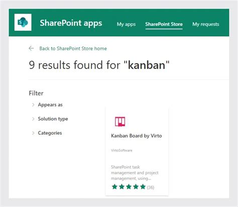 Virto Kanban App Update Neuer Autorisierungsprozess