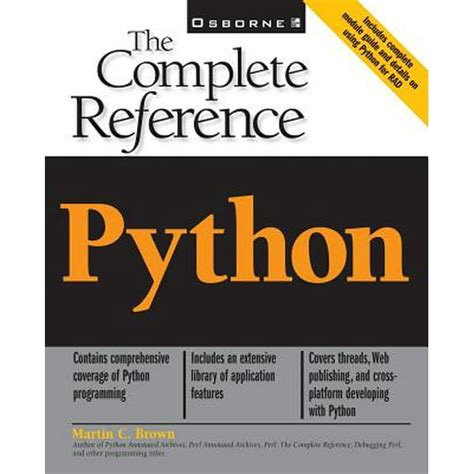 Python The Complete Reference
