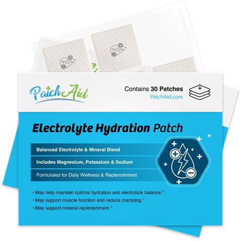Electrolyte Hydration Patch By Patchaid