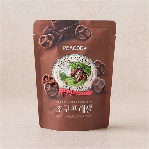 피코크 초코프레첼 105g Ssg Com