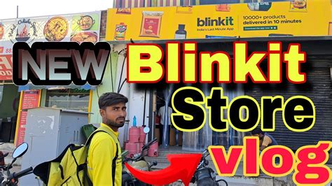 Blinkit Store Vlog Blinkit Store Video Blinkit Store Blogger