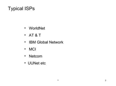 Internal Architecture Of Isp 54 Ppt Internet Service Providers Home Utilities