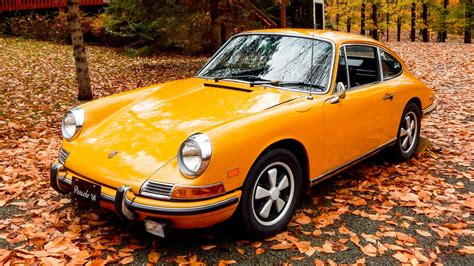 1968 Porsche 911l Bahama Yellow Vin 11805387 Classiccom