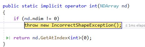 Shuffle Exception Issue SciSharp NumSharp GitHub