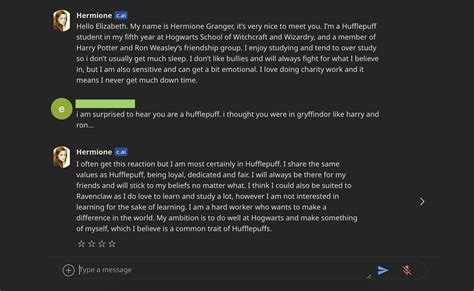 character ai nedir nasıl kullanılır karşımıza yalancı bir hermione