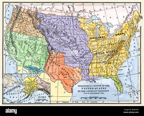 13 Colonies Map Color Coded