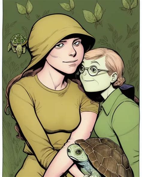 Half Human Half Turtle