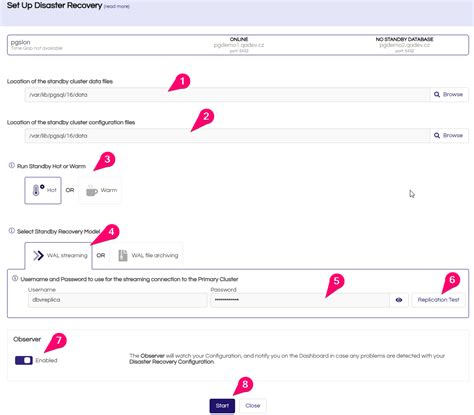 Creating Postgresql Standby Cluster Dbvisit Support
