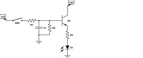 Transistors Simple LED Fade Circuit Electrical Engineering Stack Exchange