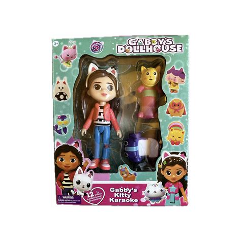 Set De Joaca Cu 3 Figurine Tip Cu Personaje Din Gabbys Dollhouse Roz