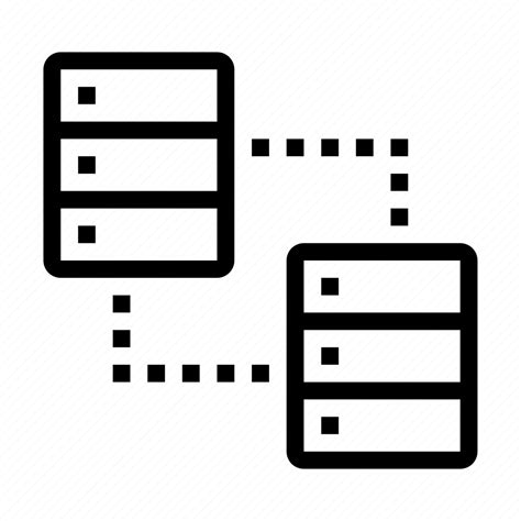 Communication Connect Database Internet Network Server Sync Icon Download On Iconfinder