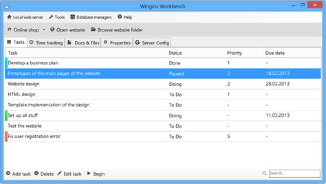 Winginx Local Web Server For Php5 Mysql Mongodb Nodejs Developers