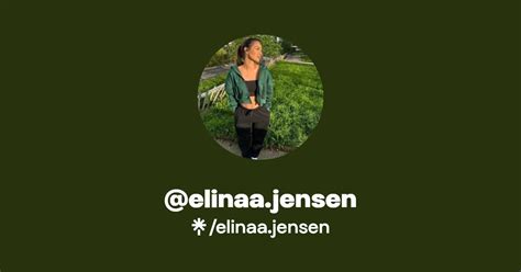 elinaa.jensen | Instagram, Facebook, TikTok | Linktree