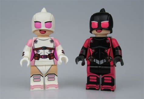 MaxBrick Gwenpool Evil Gwenpool Custom Minifigures Custom LEGO Minifigures