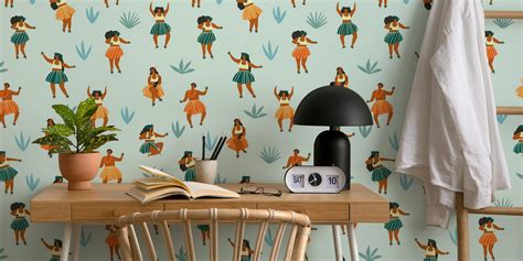 Hula Girls Wallpaper Exotic And Stunning Happywall