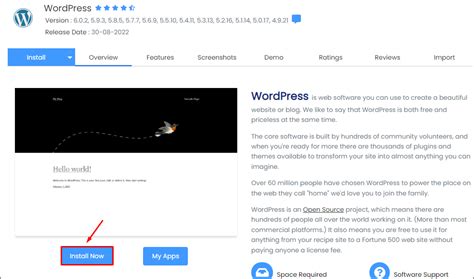 cara install wordpress pada hosting directadmin hostdata id