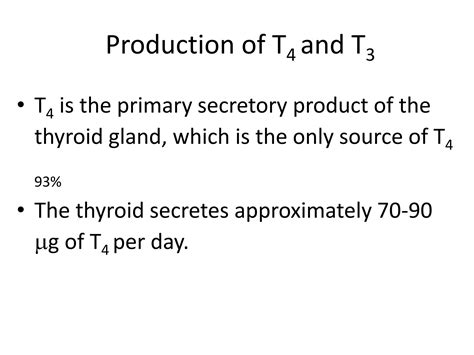 Thyroid Hormone Synthesis Ppt
