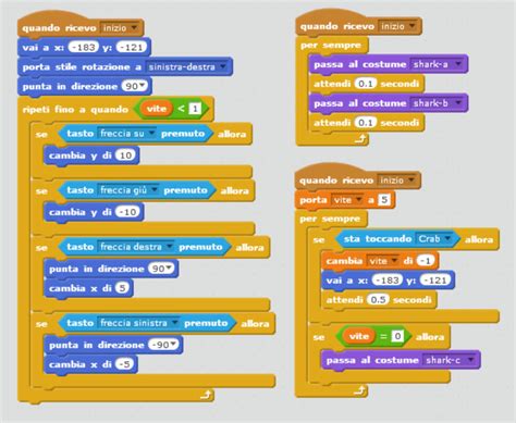 Squalo Mangia Pesci In Scratch Giochi In Scratch Coding Creativo