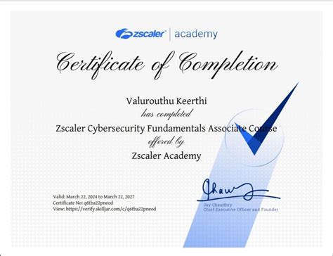 Valurouthu Keerthi On Linkedin Virtualinternship Eduskills Zscaler Aicte